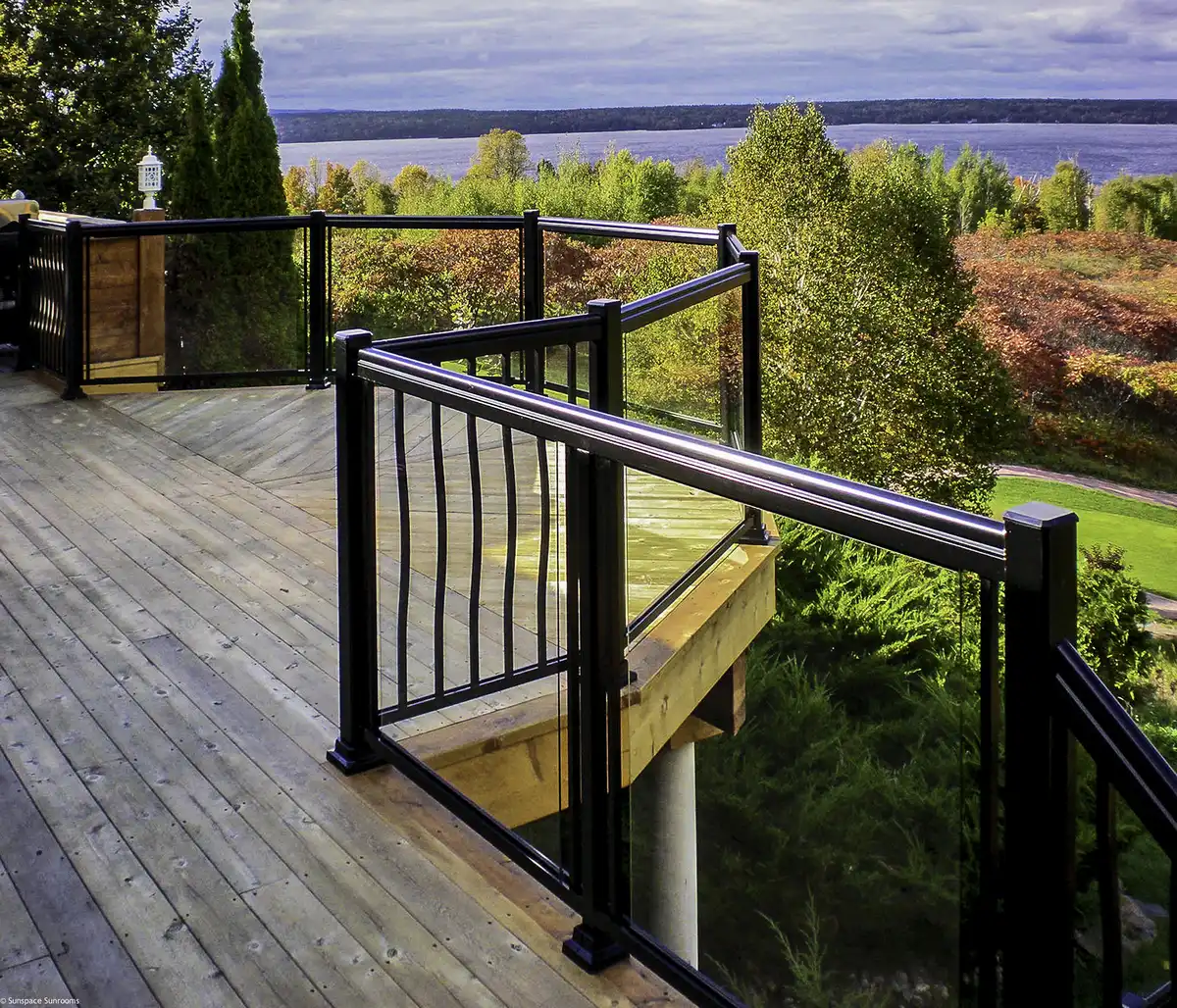 Aluminum Picket Railing | Sunspace Sunrooms Corporate