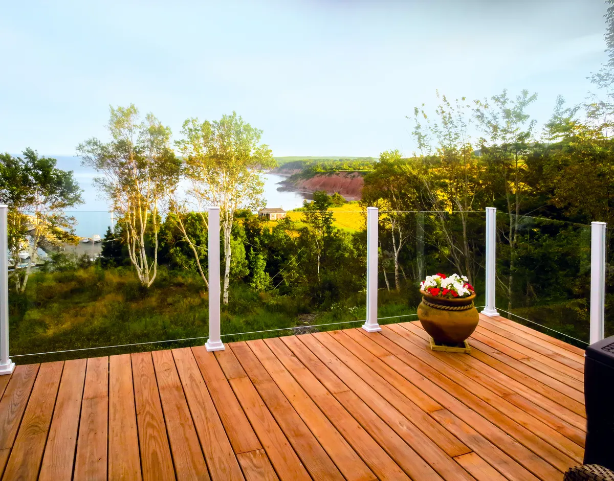 Topless Glass Railing | Sunspace Sunrooms Corporate